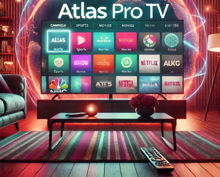 Abonnement IPTV 12 Mois (Smart TV) Avec ATLAS Pro ONTV - Atlaspro IP TV